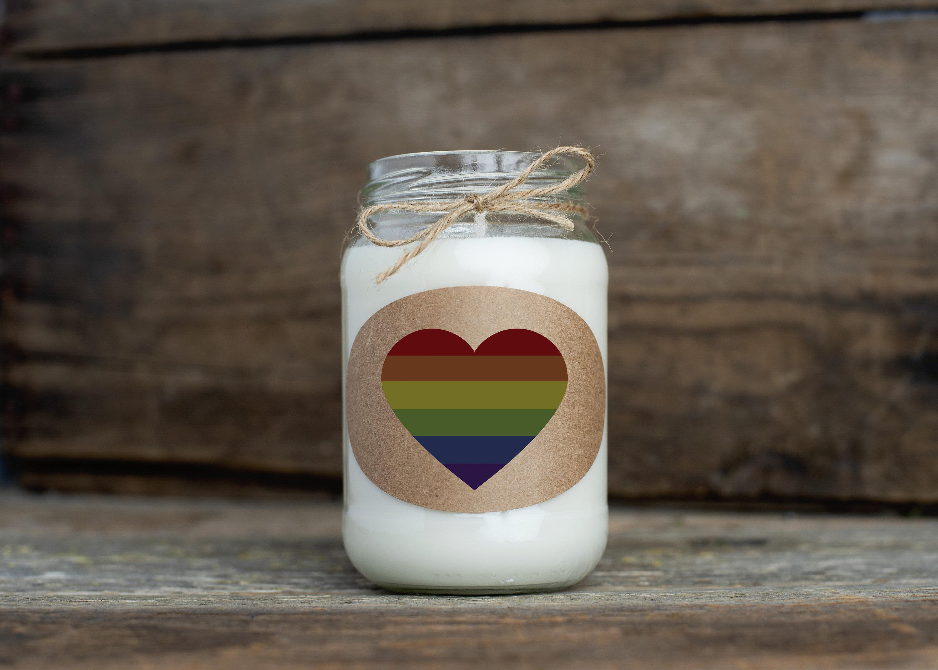 Gay Pride Candle LBGTQ Pride Soy Candle LBGTQ Rainbow | Etsy