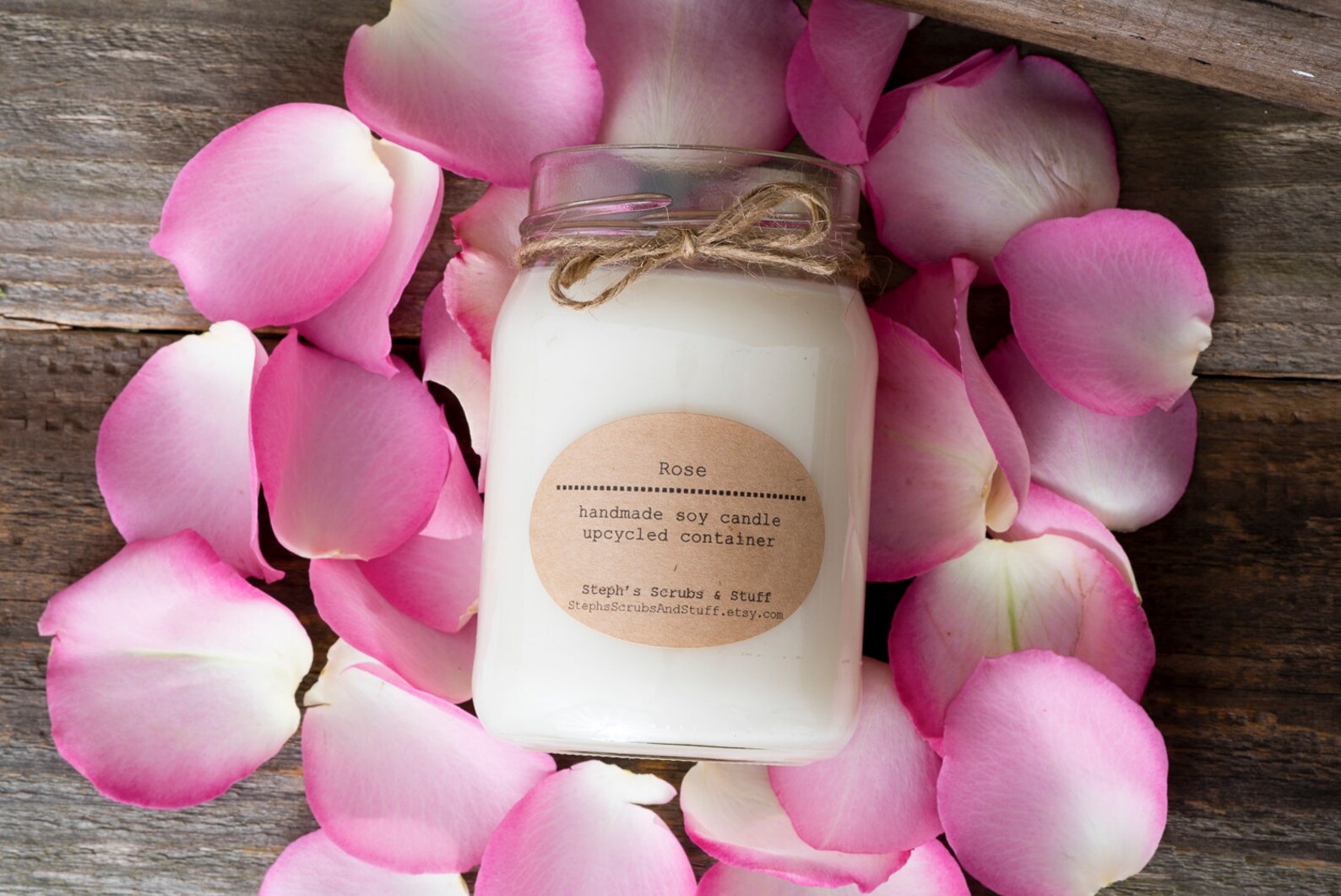 Rose Candle Rose Soy Candle Rose Soy Wax Candle Soy Candle - Etsy