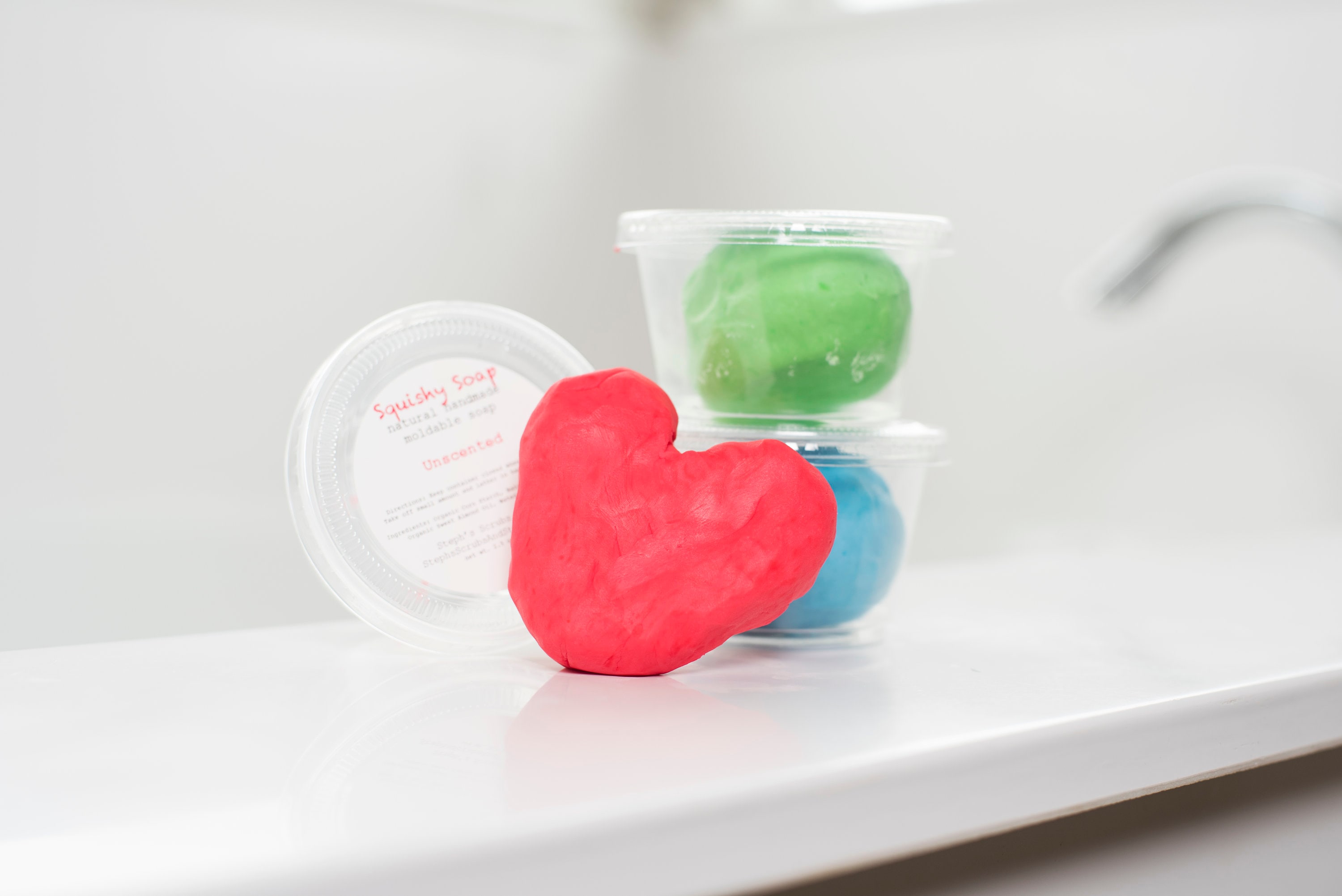 Moldable Squishy Dough Soap, Soap for Kids, Stocking Stuffers, Bath ...