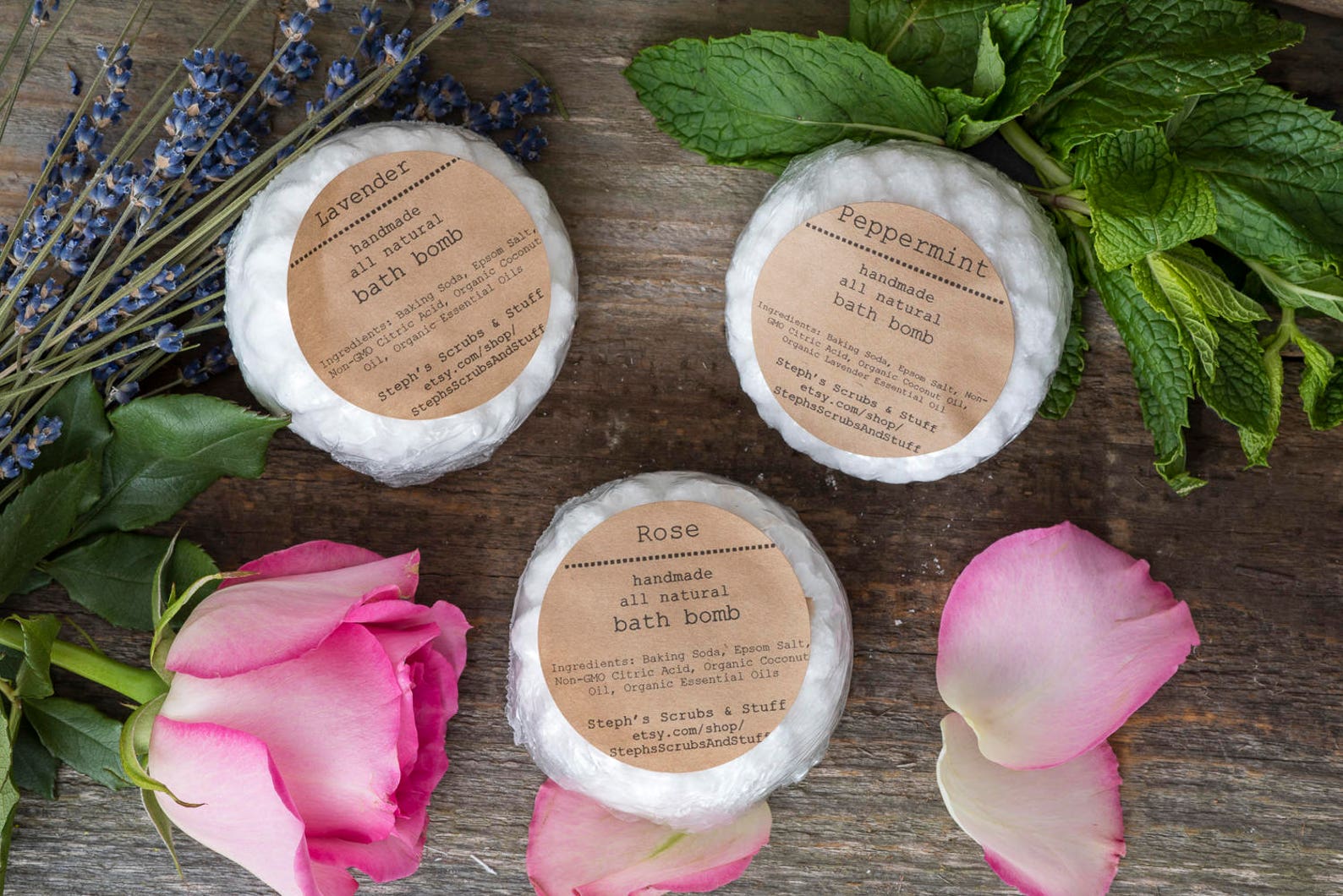 Essential Oil Bath Bomb Scented Bath Bomb Bath Bomb Favors - Etsy