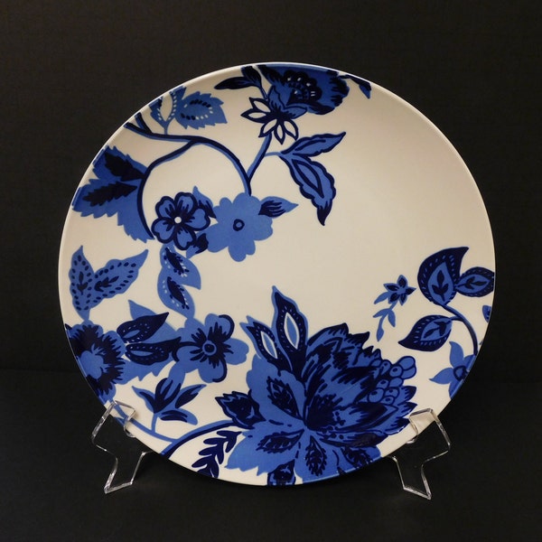 Royal Norfolk Blue Floral Dinner Plate - Etsy