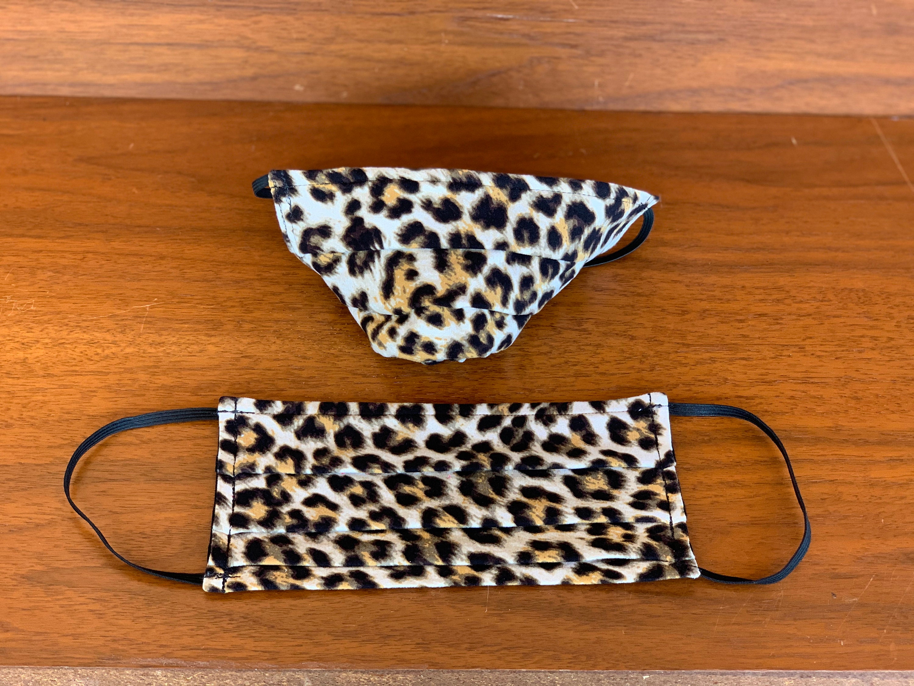 Leopard Face Mask Cheetah Cheetah Print Washable Comfortable Fashion ...