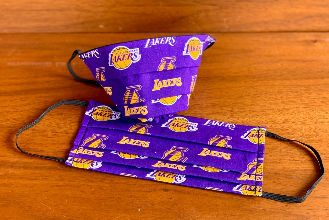 Lakers Face Mask | Los Angeles Lakers | Purple | LA | Washable ...