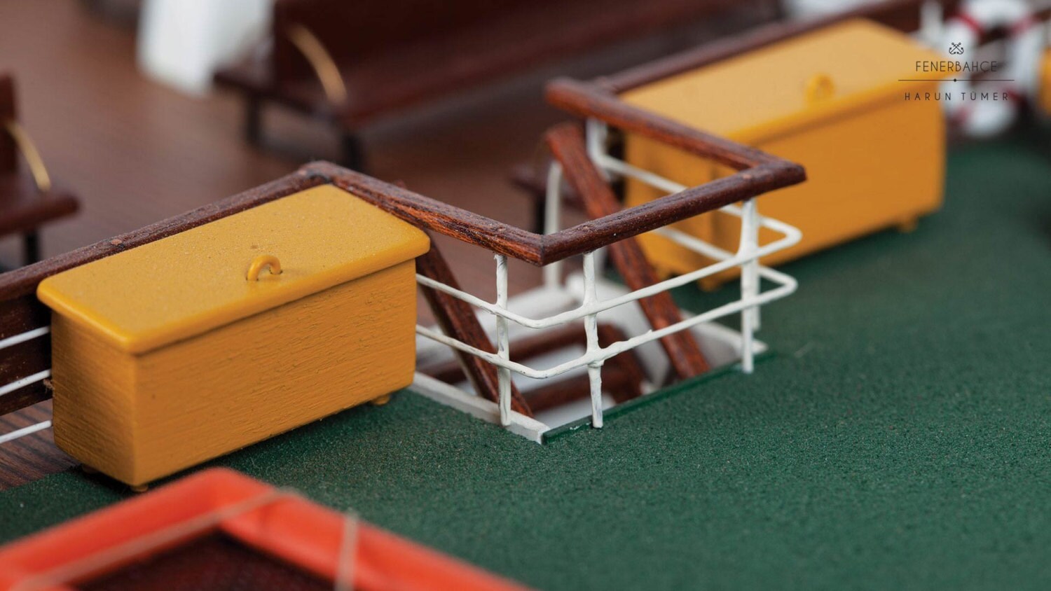 FENERBAHCE - Classic Istanbul Bosphorus Ferry Handmade Wooden Model ...