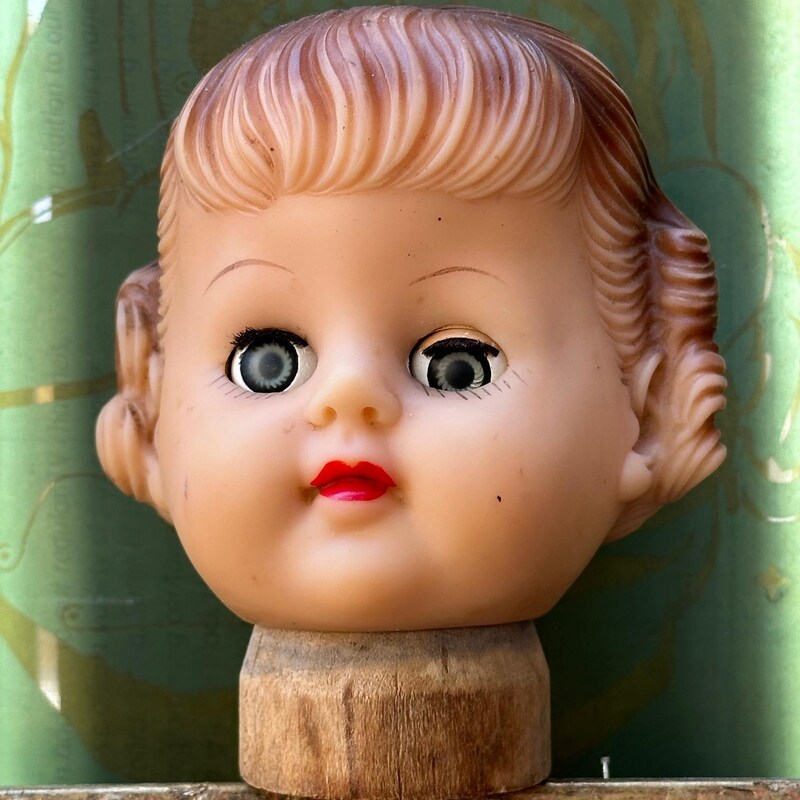Rubber Doll Head - Etsy