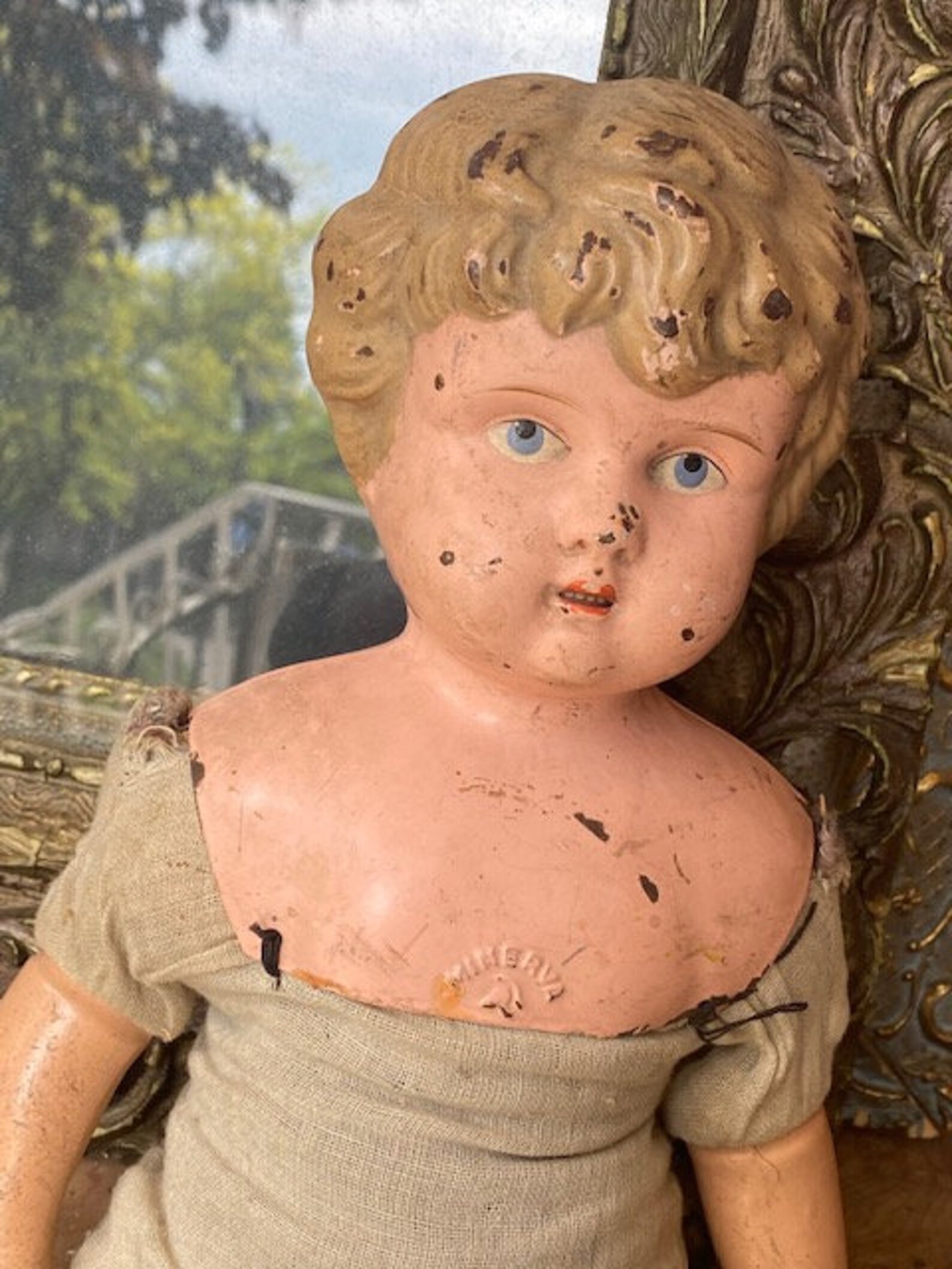 Minerva Tin Doll (big) - Etsy UK