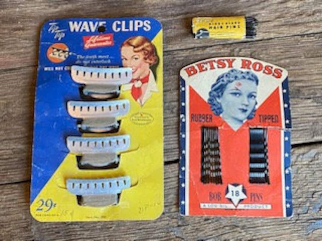Vintage Tip Top Wave Clips & More - Etsy