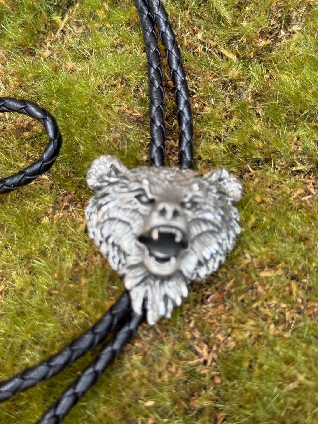 Vintage Estate Pewter Die Cut Wolf Head Bolo - Etsy