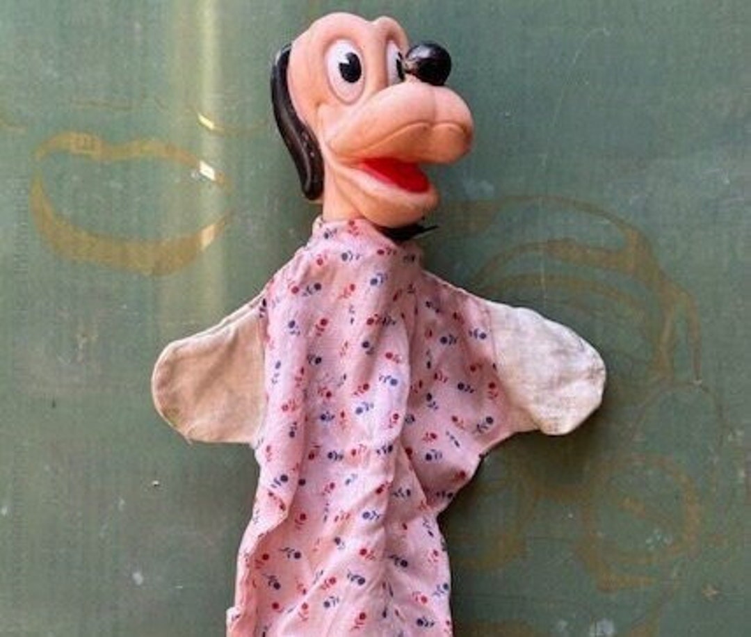 Vintage Walt Disney Hand Puppet Signed WDP - Etsy