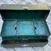 Vintage Green Metal Tackle Box - Etsy