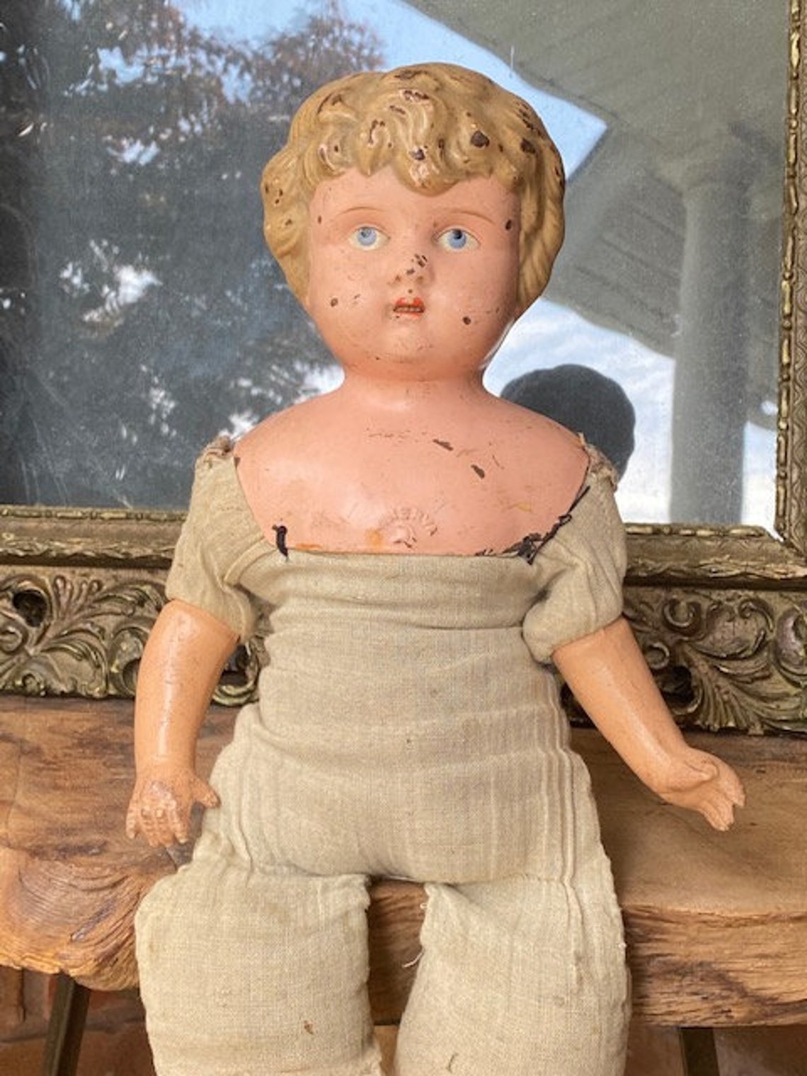 Minerva Tin Doll (big) - Etsy UK