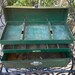 Vintage Green Metal Tackle Box - Etsy