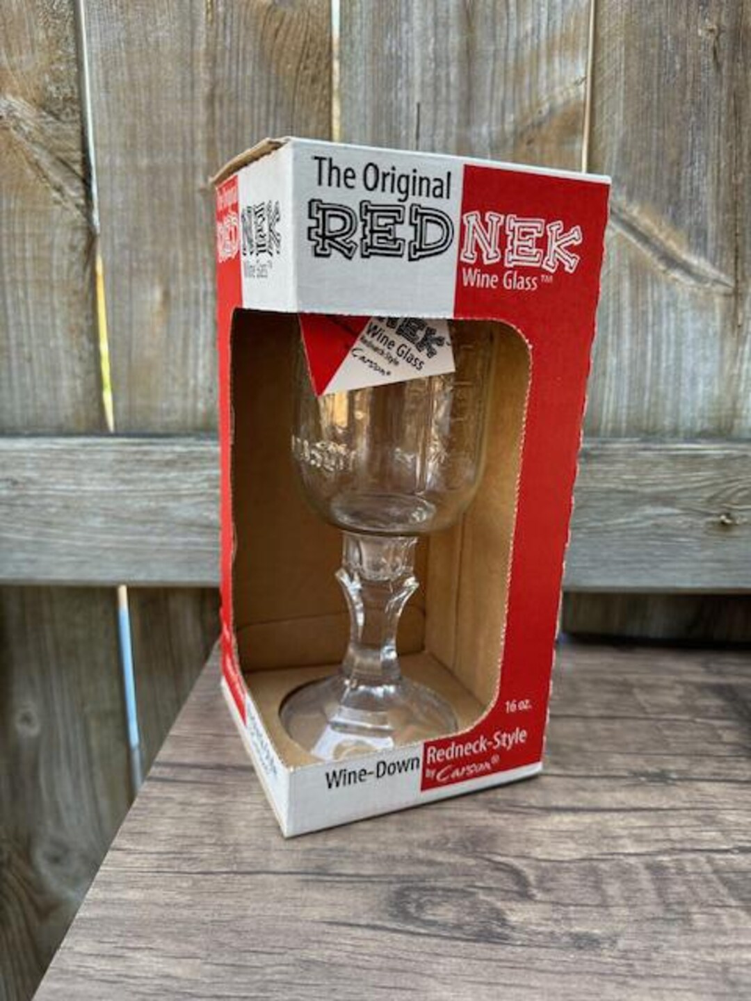 Red Nek Wine Glass - Etsy