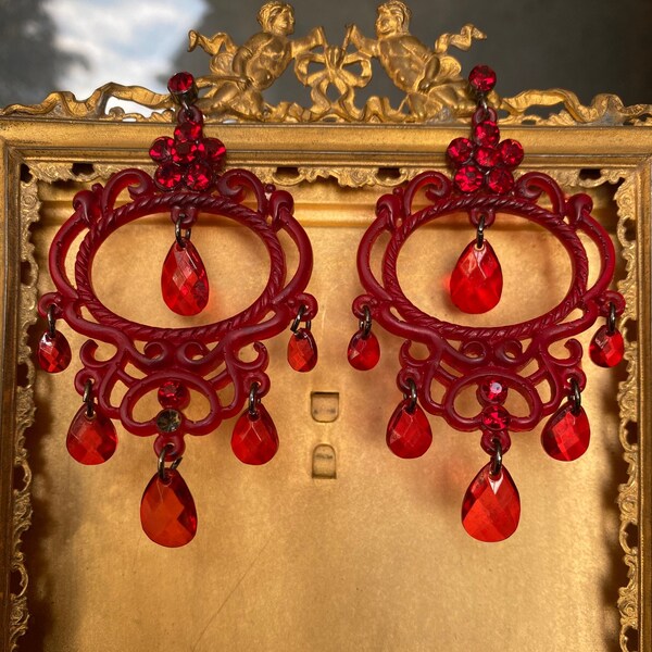 Vintage Red Bakelite - Etsy