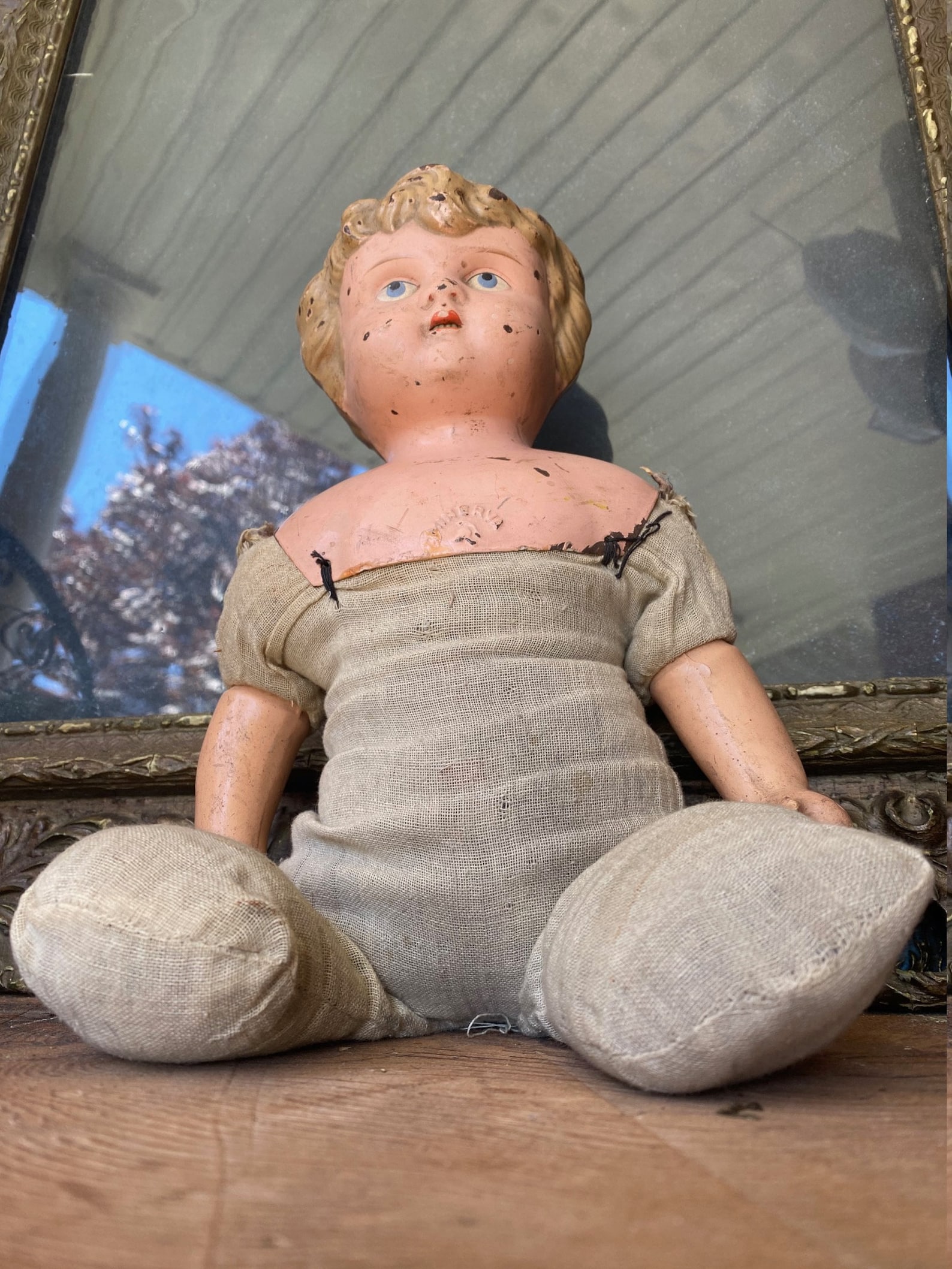 Minerva Tin Doll (big) - Etsy UK