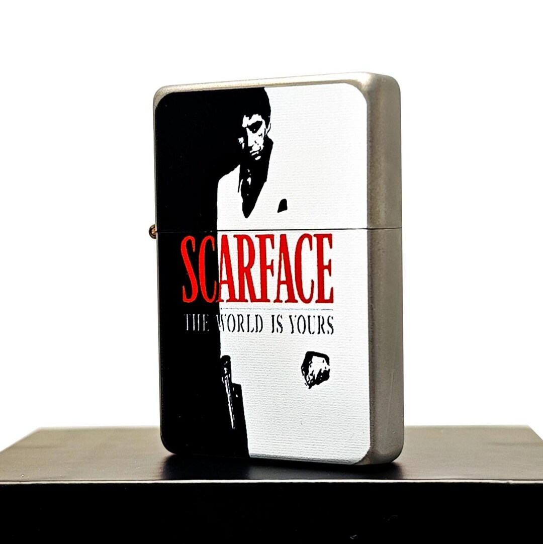 Scarface Zippo or American Style Flip Top Lighter: Al Pacino Movie ...