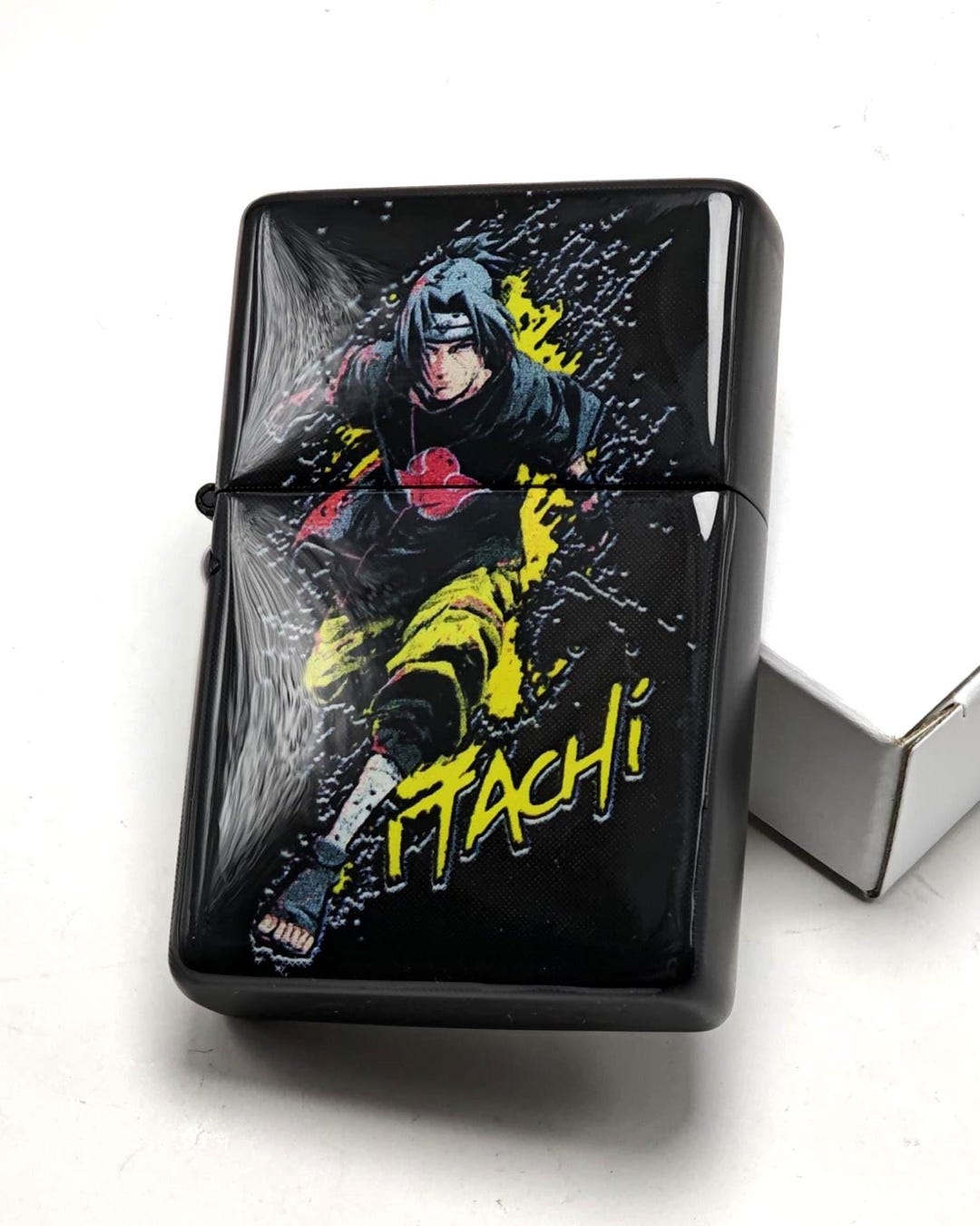 Naruto Vintage Itachi Uchiha DOUBLE SIDE Style Lighter: Personalized ...
