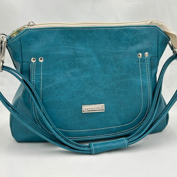 Teal Handbag - Etsy