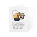Poutine Birthday Card for Canadian, Funny Food Greeting Card for ...