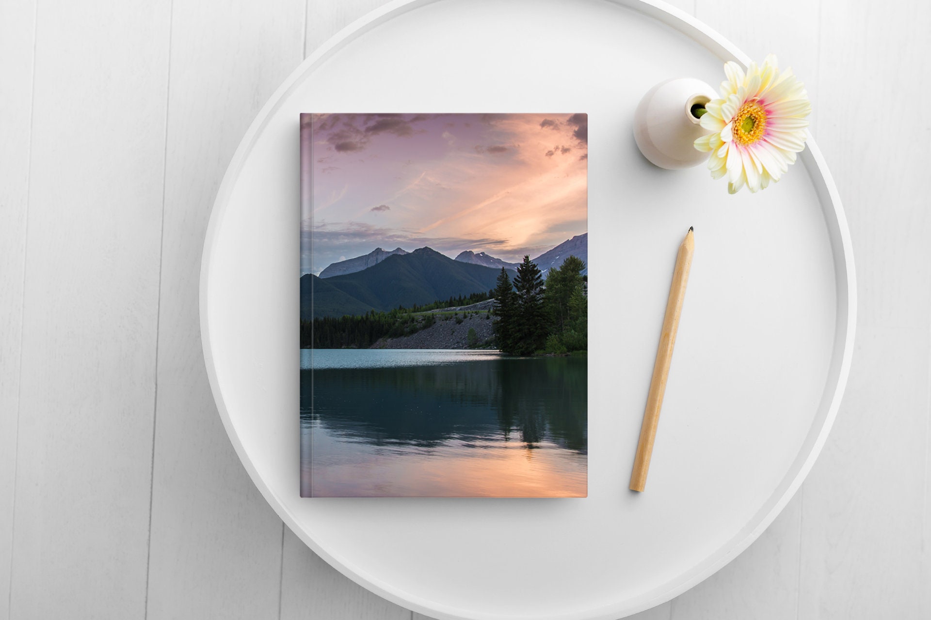 Mountain Hardcover Journal Nature Writing Notebook Mountain | Etsy