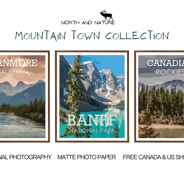 Canada Travel Poster - Etsy Canada