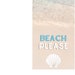 Beach Quote Bookmark Beach Please Funny Pun Bookmark Seashell Bookmark ...