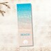 Beach Quote Bookmark Beach Please Funny Pun Bookmark Seashell Bookmark ...