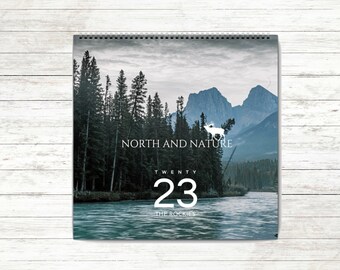 2023 Calendar Mountains - Etsy