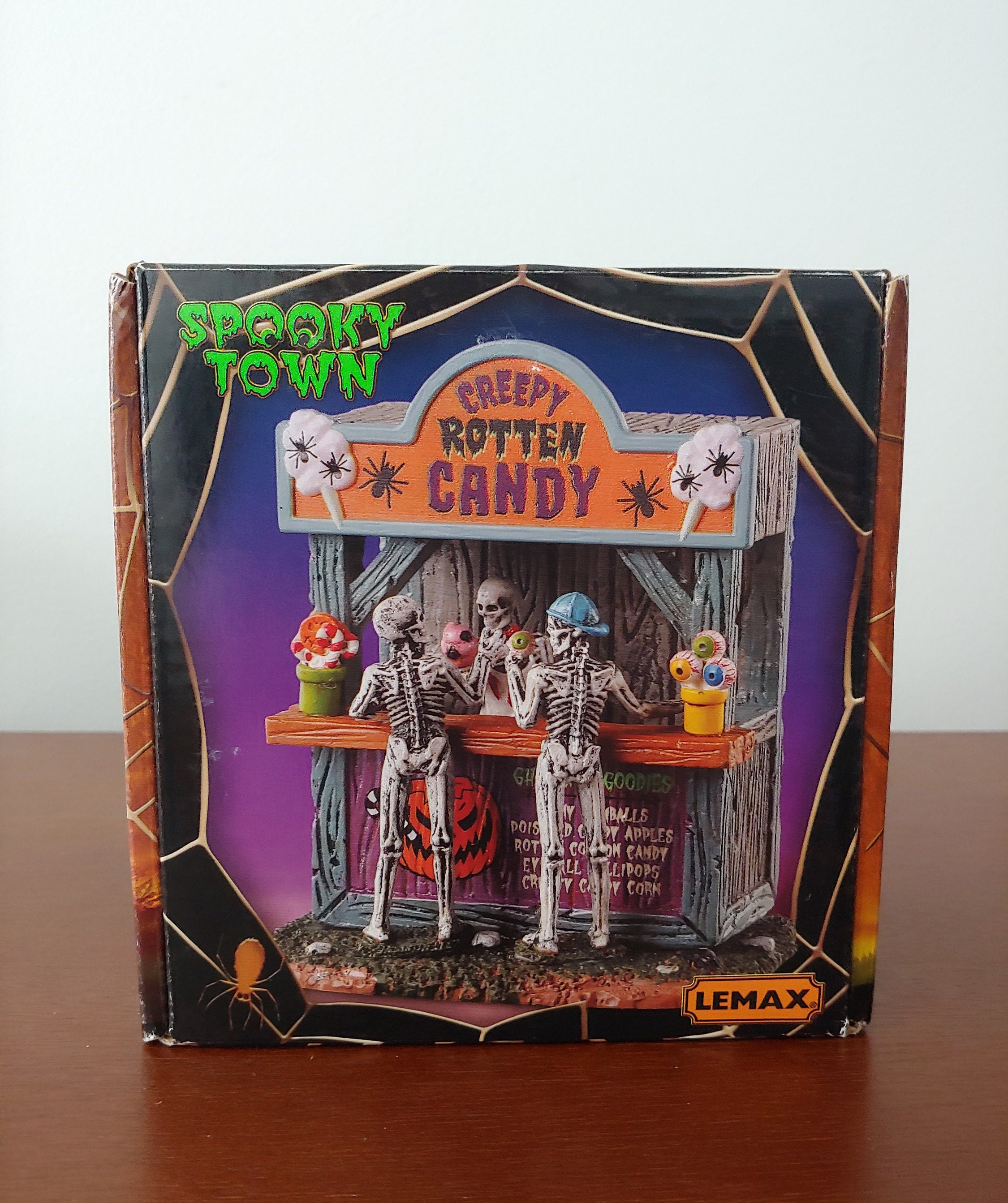 Lemax ROTTEN CANDY STAND # 33612 Halloween Spooky Town Village ...