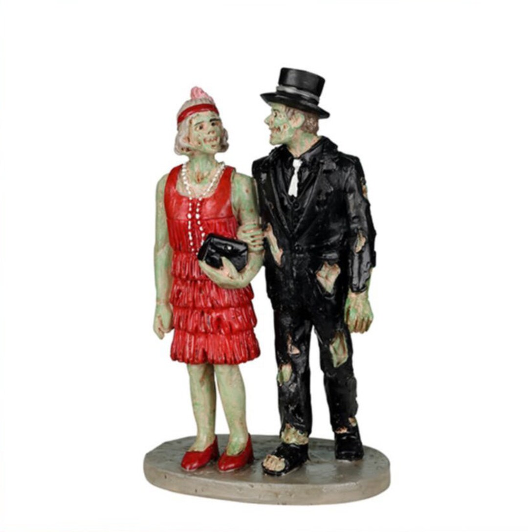 Lemax A NIGHT OUT on the TOWN Roaring 20s Dapper Couple # 22145 ...