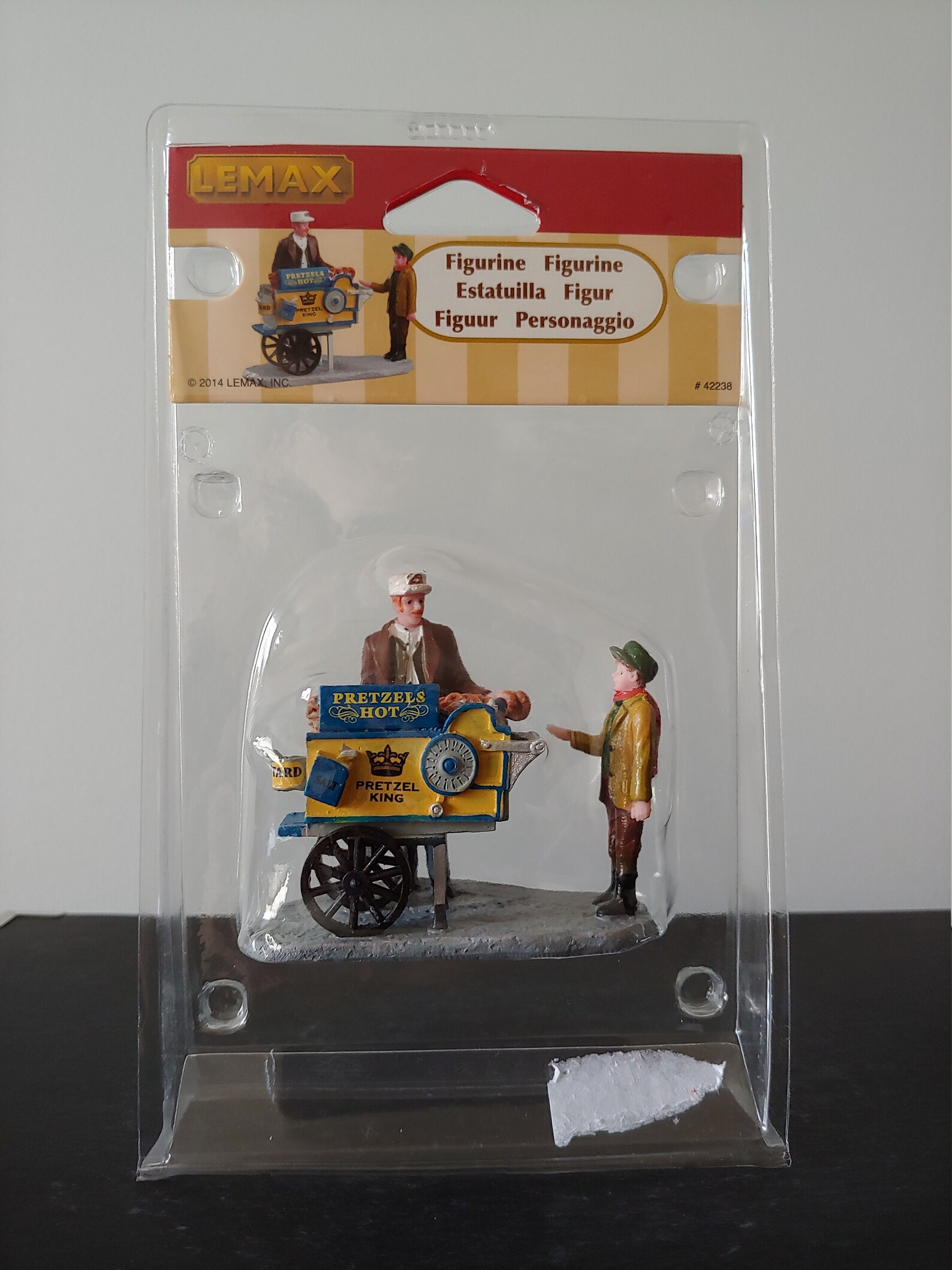Lemax PRETZEL KING CART 42238 Christmas Village Figurines New - Etsy