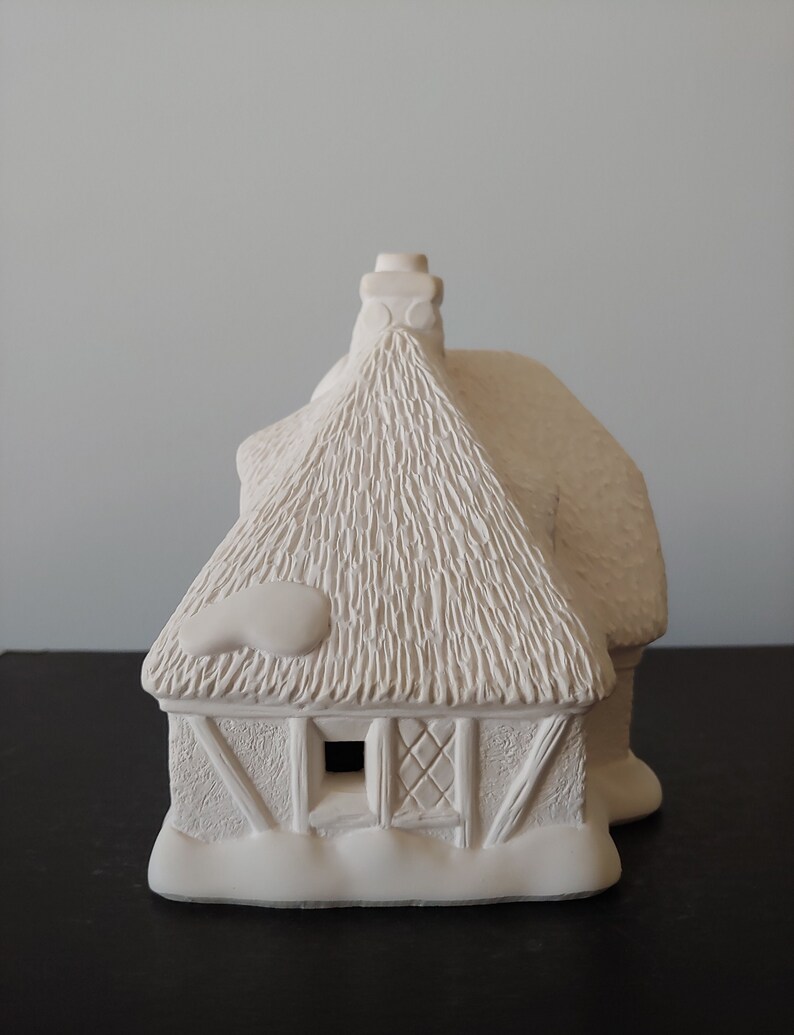 Wee Crafts HILLSIDE COTTAGE 21582 Ready to Paint Holiday | Etsy