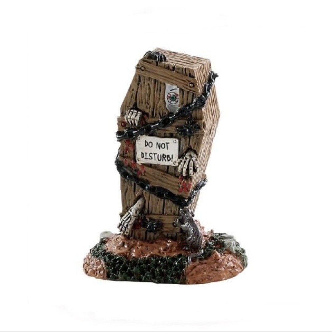 Lemax DO NOT DISTURB # 84340 Halloween Spooky Town Village Accessory ...
