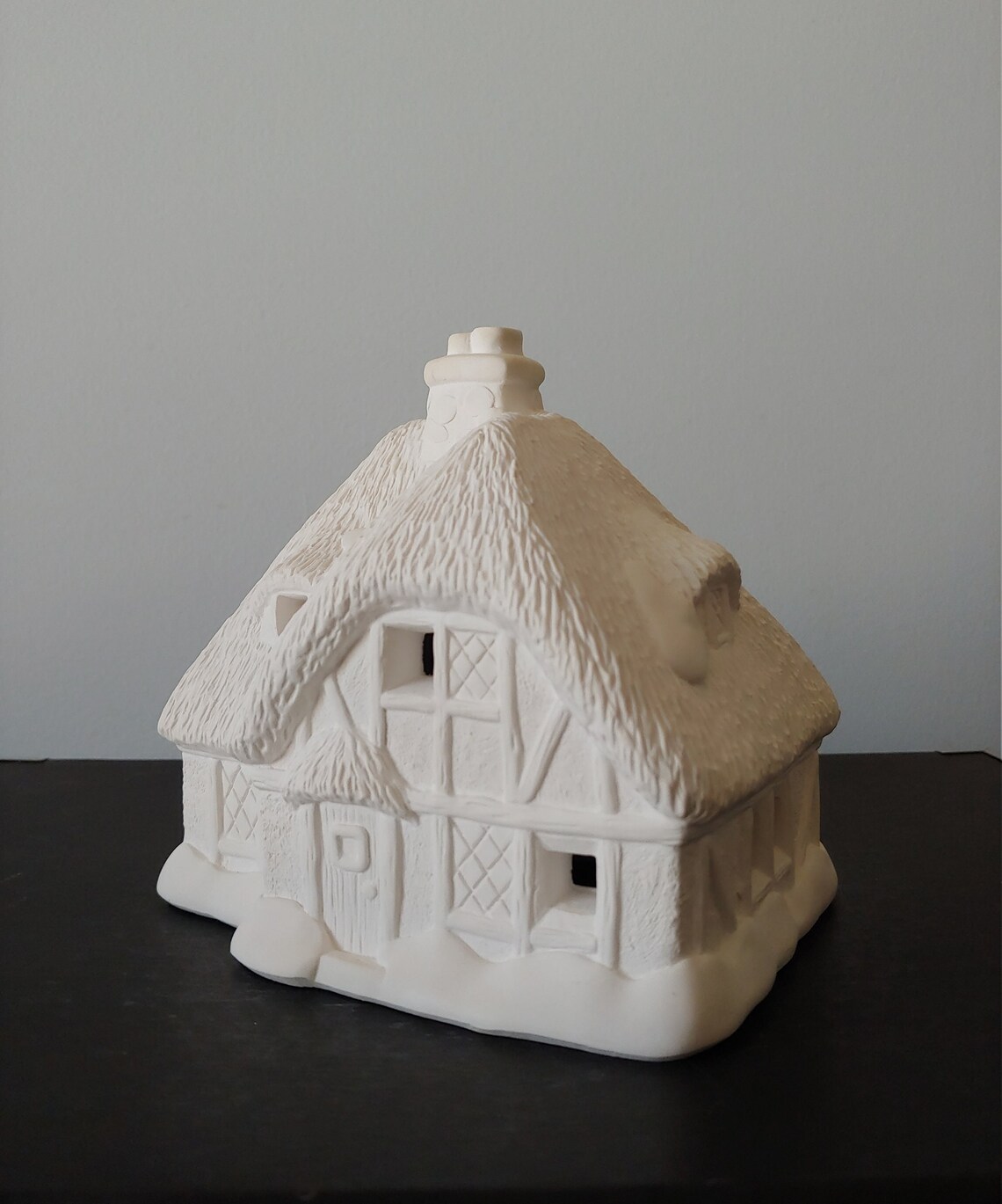 Wee Crafts HILLSIDE COTTAGE 21582 Ready to Paint Holiday | Etsy