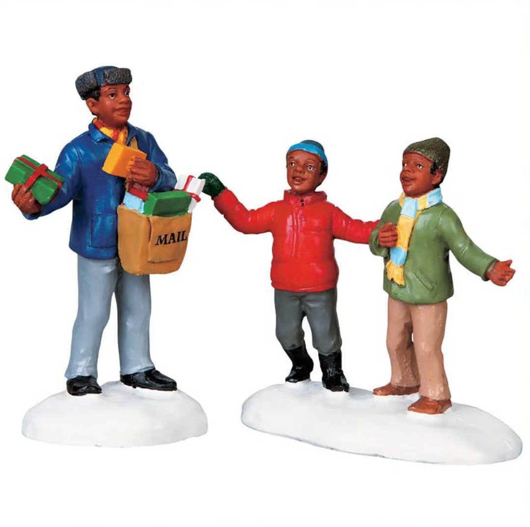 Lemax SPECIAL DELIVERY Set of 2 #92625 Caddington Christmas Village ...