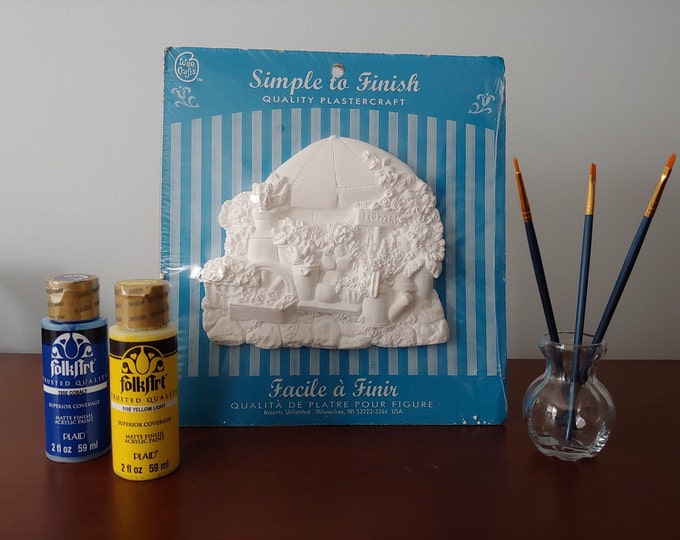 Wee Crafts HILLSIDE COTTAGE # 21582 Ready to Paint Collector Series ...