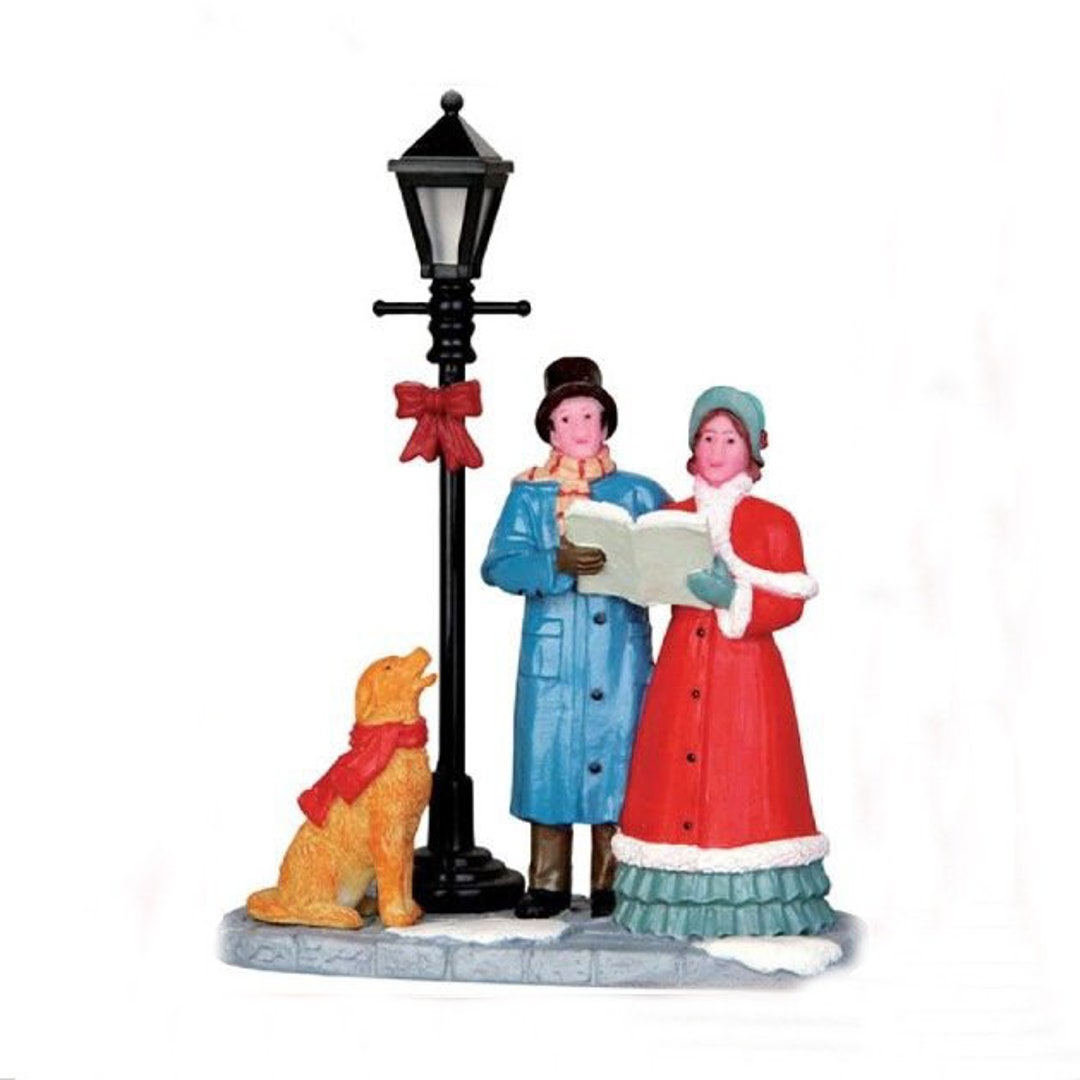 Lemax SINGING CAROLS # 42256 Christmas Caddington Village Accessories ...