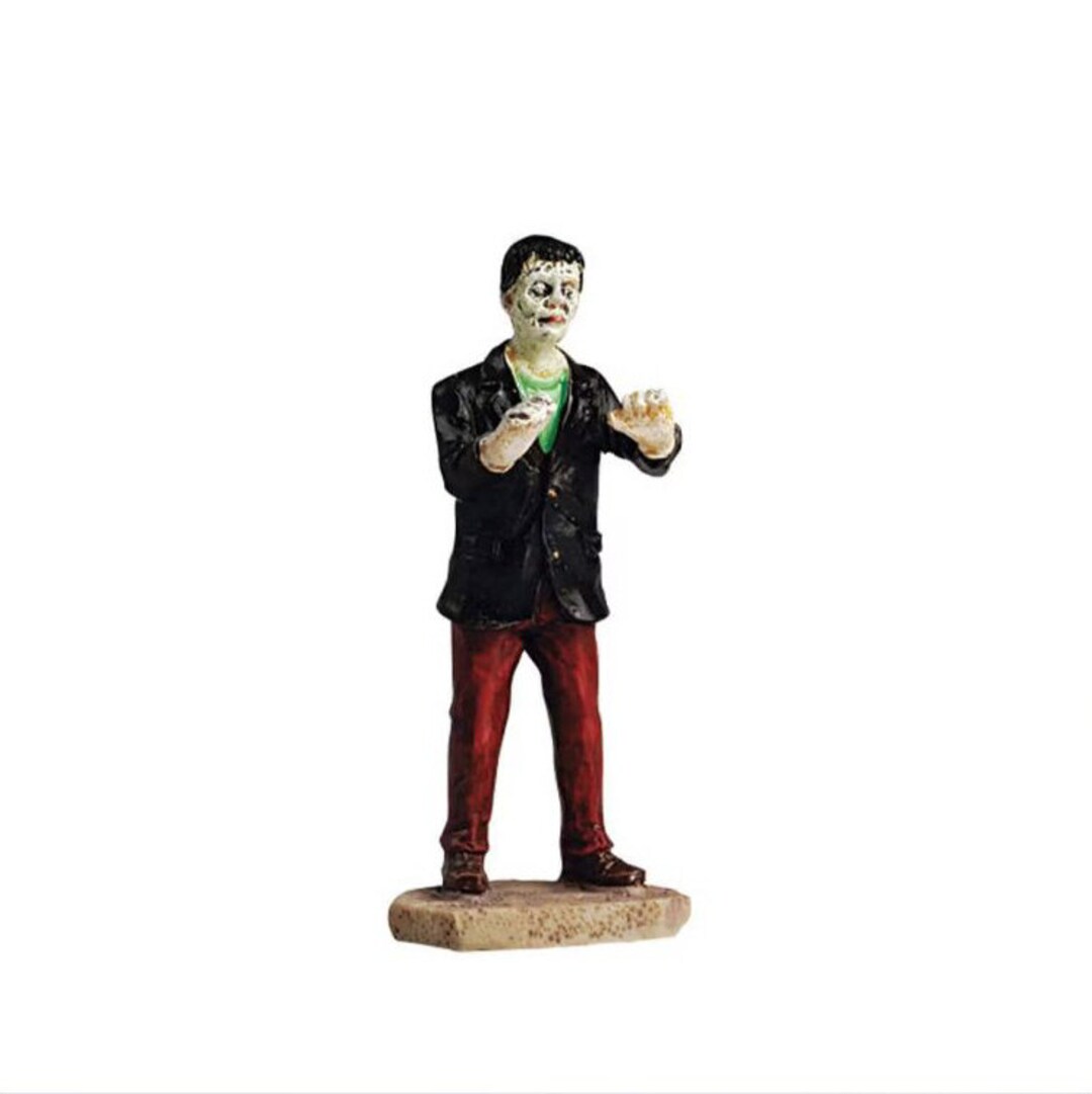 Lemax ZOMBIE # 52138 Halloween Spooky Town Village Accessory 2005 ...