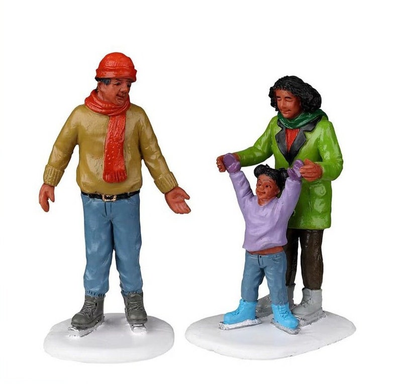 Lemax FAMILY ICE FOLLIES Set of 2 22125 Vail Christmas - Etsy