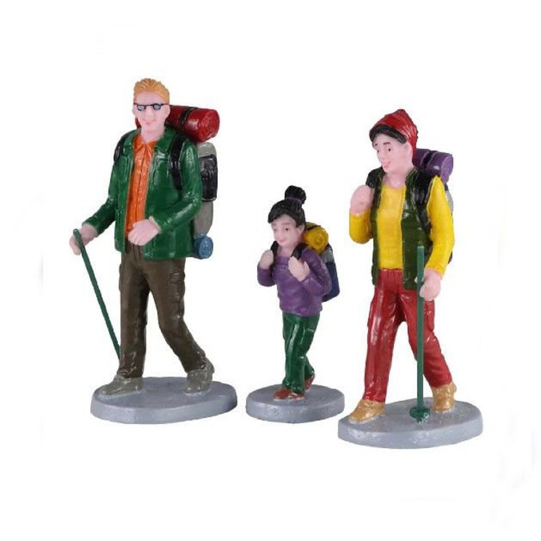 Lemax FAMILY TREK Set of 3 # 02936 Christmas Village Figurines 2020 New ...