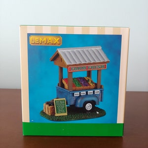 Lemax FARM FRESH VEGETABLE Trailer # 13565 Harvest Crossing Christmas ...