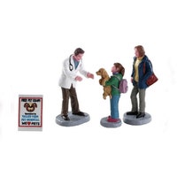 Lemax OFF TO the LIBRARY #82583 Christmas Village Accessories Figurine ...