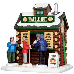 Lemax WAFFLE HUT # 43074 Christmas Vail Village Figurine 2014 New ...