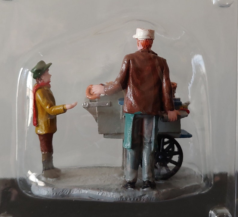 Lemax PRETZEL KING CART 42238 Christmas Village Figurines New - Etsy