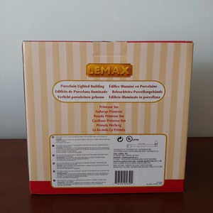 Lemax PRIMROSE INN # 05650 Christmas Village Lighted Building 2020 ...