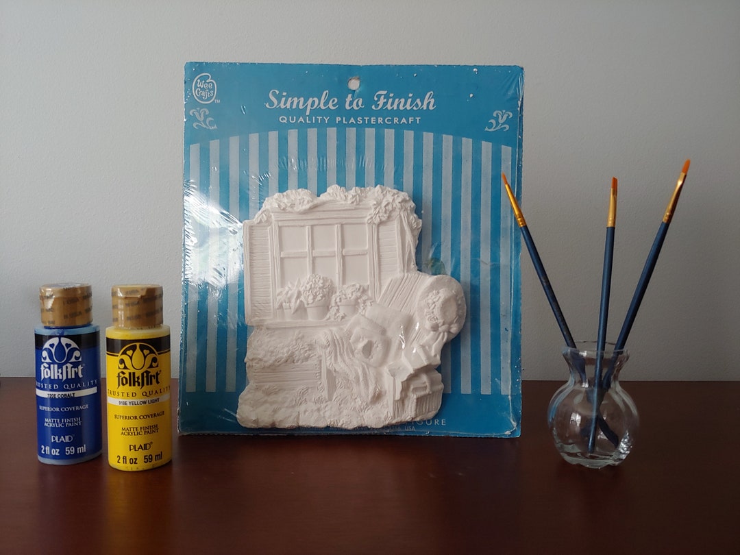 Wee Crafts GARDEN CHAIR With WINDOW Plaque Accents Unlimited Ready to ...