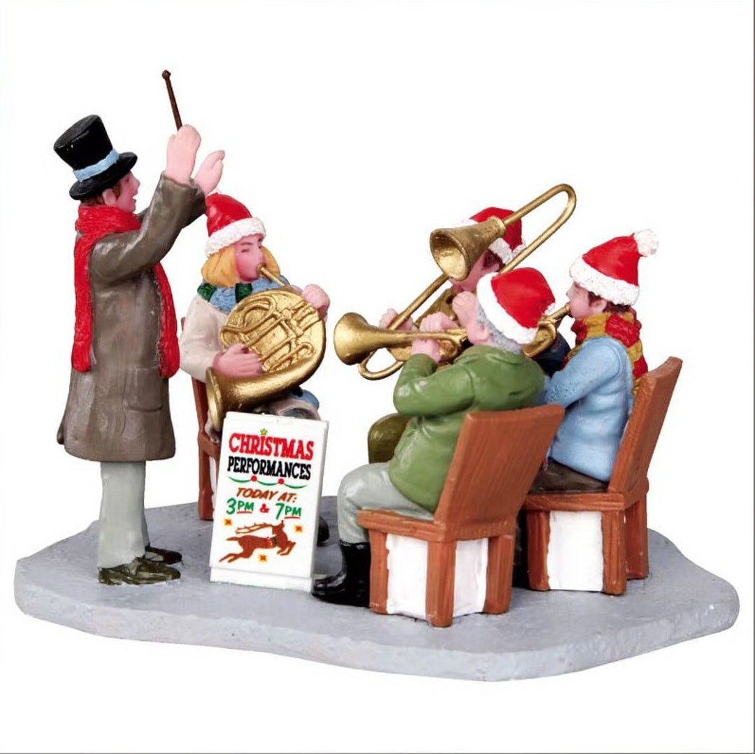 Lemax GAZEBO BAND # 33034 Christmas Village Figurine 2013 New Retail ...