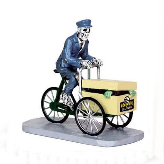 Lemax NOR DEAD of NIGHT 42207 Skeleton Mailman Halloween - Etsy