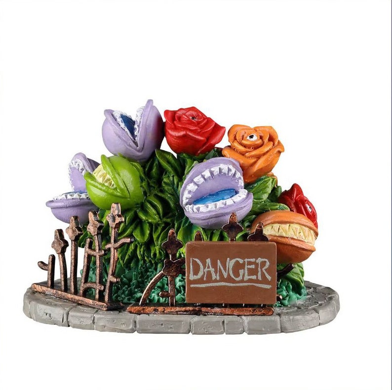 Lemax FEARSOME FLOWERS 24947halloween Spooky Town Village - Etsy
