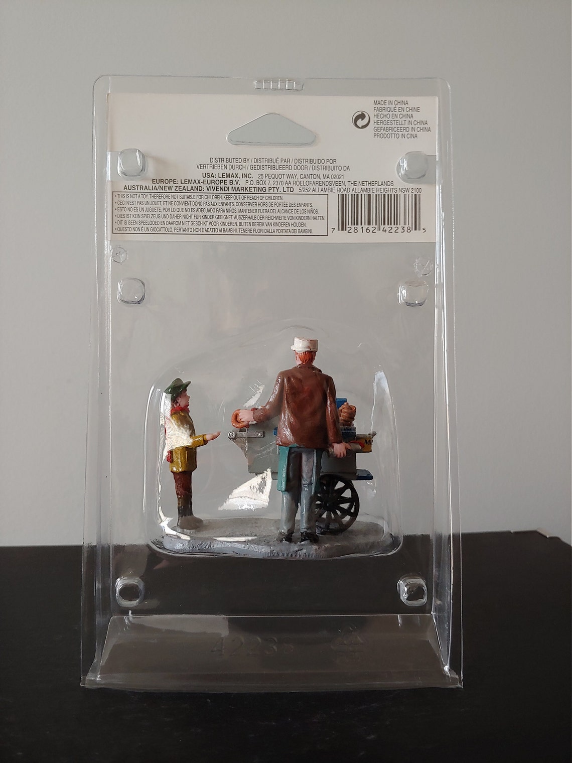 Lemax PRETZEL KING CART #42238 Christmas Village Figurines New Retail ...